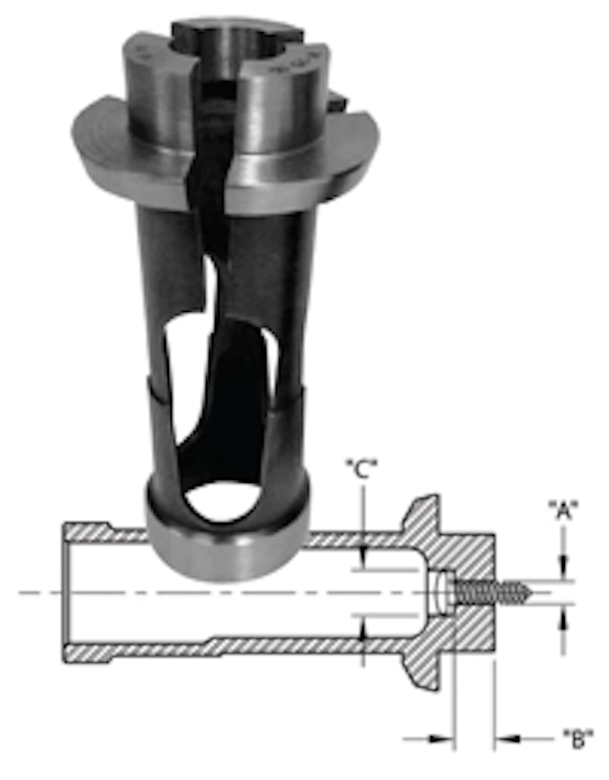 Overgrip pickoff collets for Swiss turning centers | American Machinist