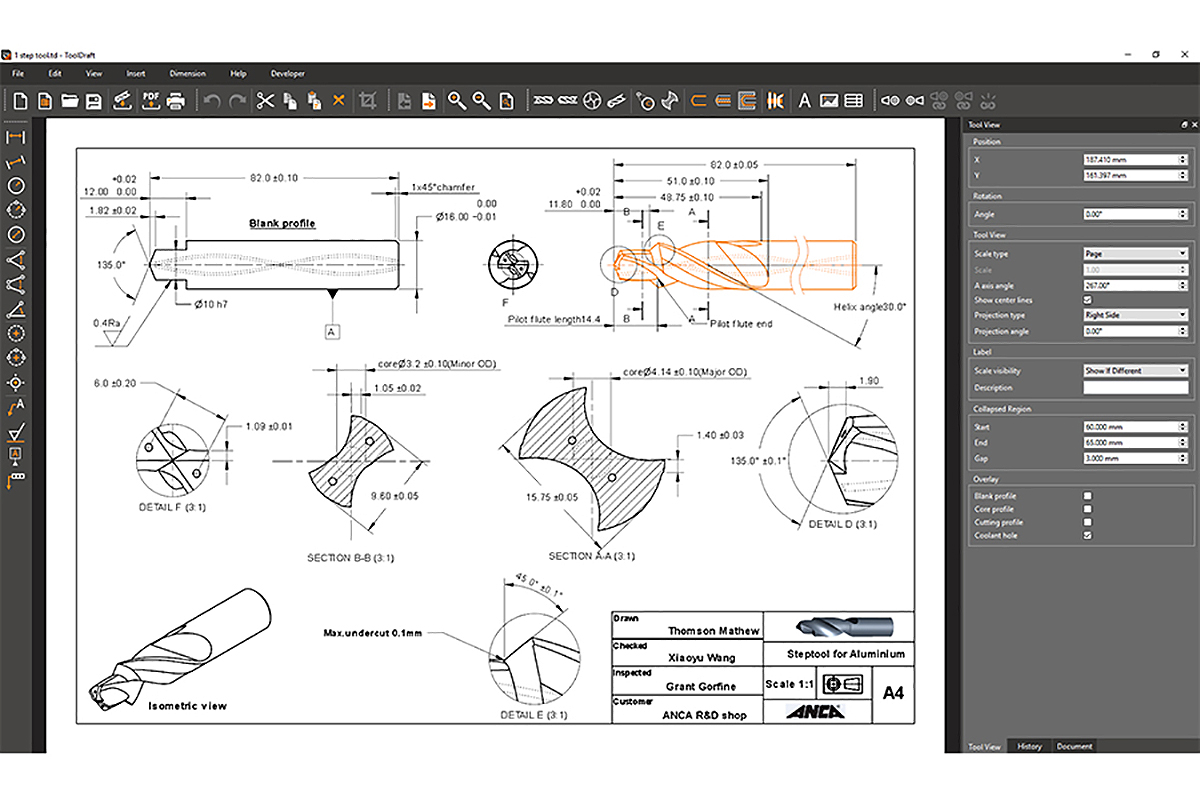 ToolDraft - The Ultimate Drafting Package for Cutting Tools | ANCA CNC ...