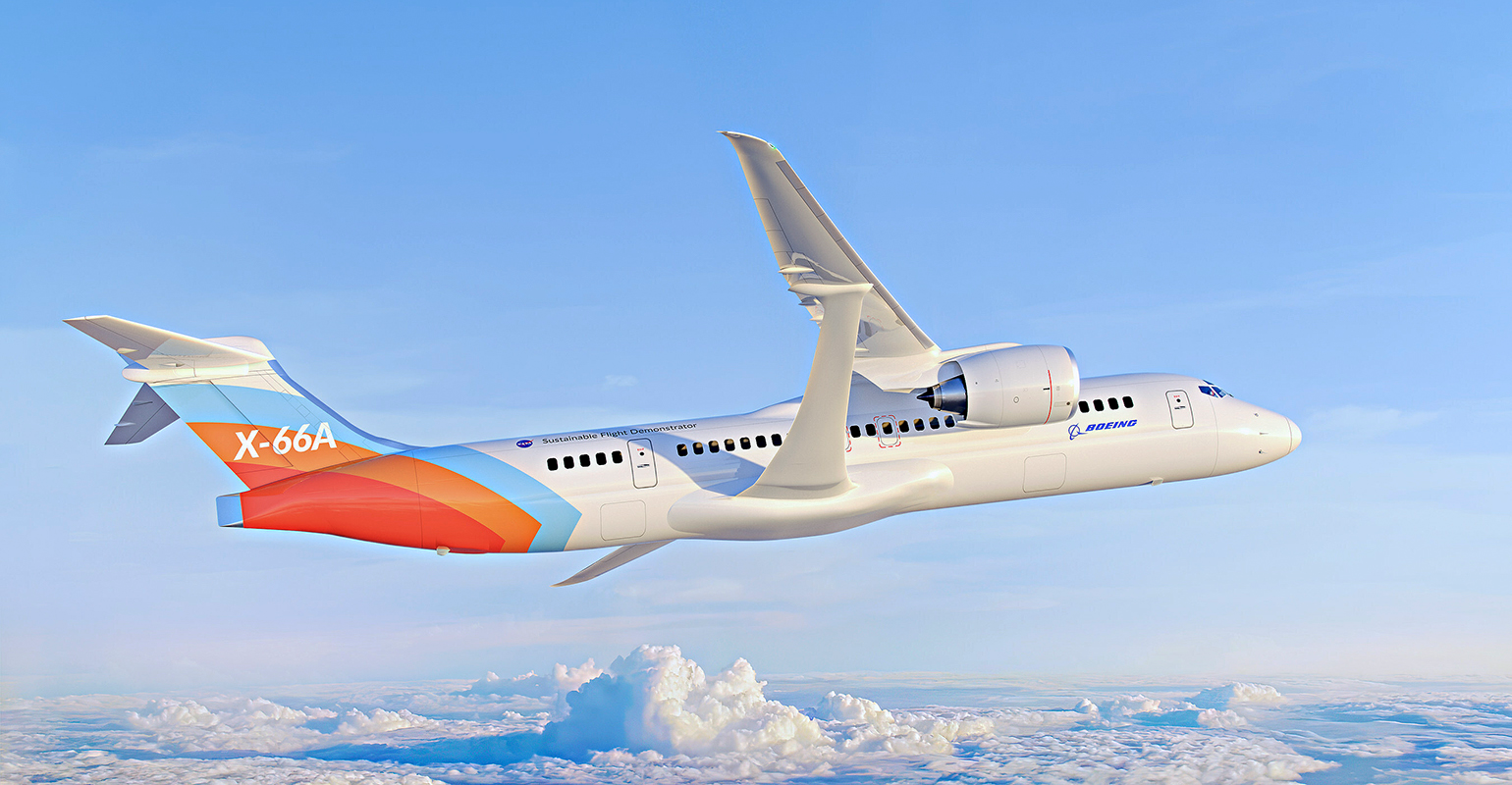 Commercial Jet to Demo NASA’s Sustainable Flight Concept | Boeing ...