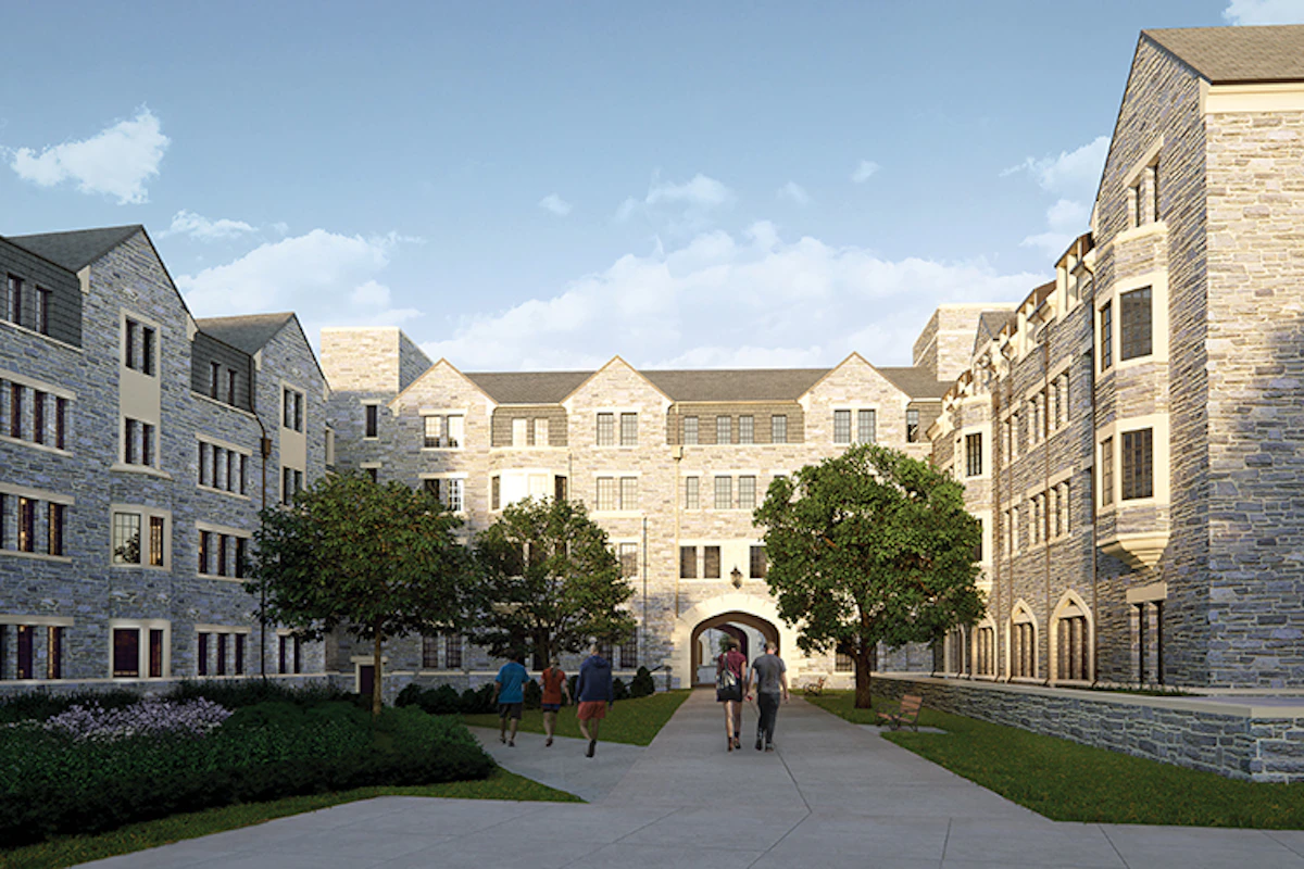 The Commons is the newest student housing at Villanova University ...