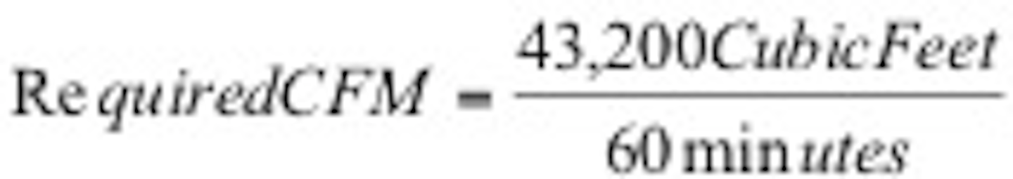 Use the Air Changes Calculation to Determine Room CFM | Contracting ...