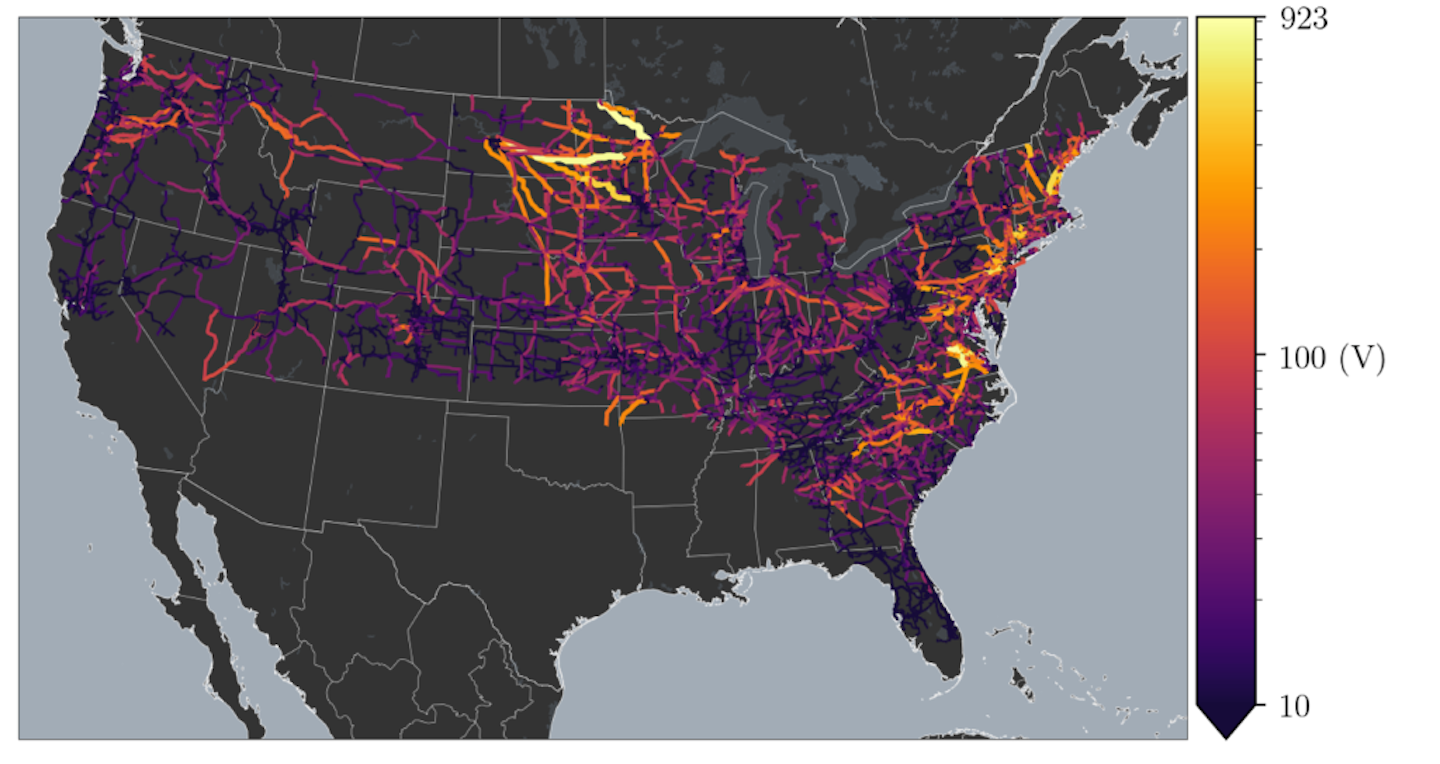 Geoelectric Hazard Map Exposes Potential Vulnerability to Power Grid | EC&M