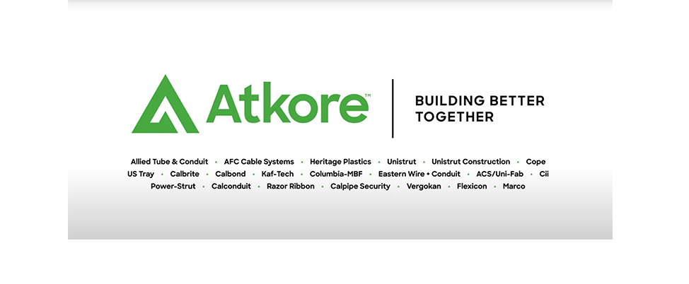 Atkore Announces Brand Refresh | Electrical Wholesaling