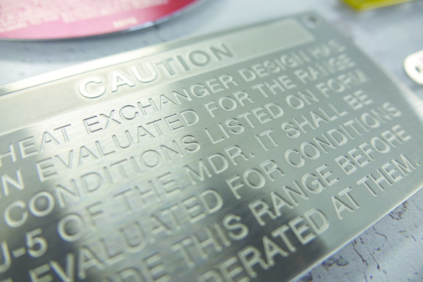 Nameplates crucial for gas and fluid handling equipment | PI Process ...
