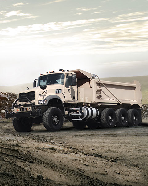 Mack Defense to showcase armored heavy dump truck for U.S. Army ...