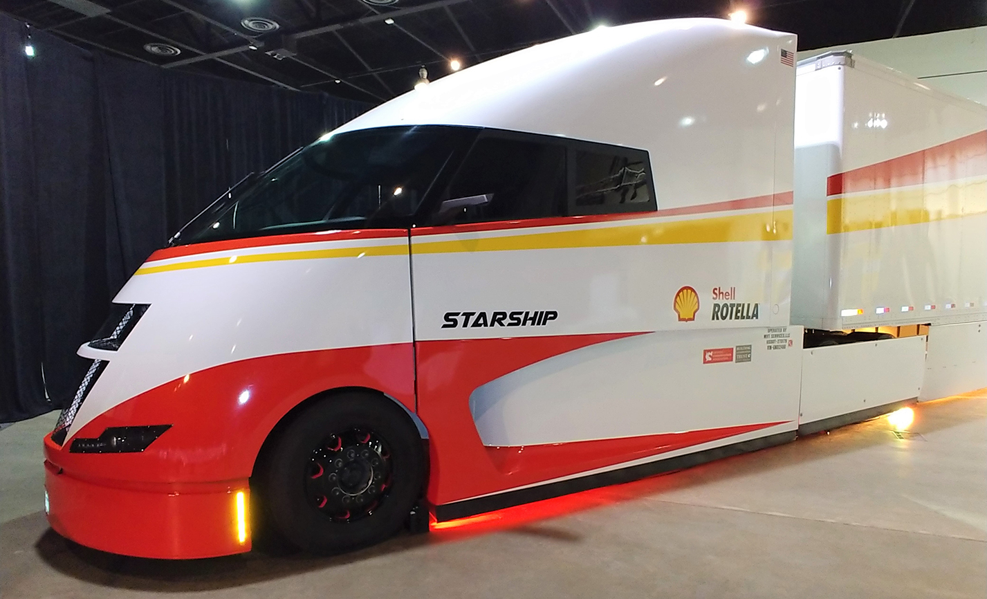 The 'real journey' is just beginning for Shell's Starship truck ...