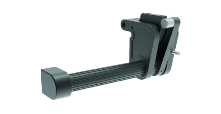 Counterbalanced hinge supports heavy panels and lids | Machine Design