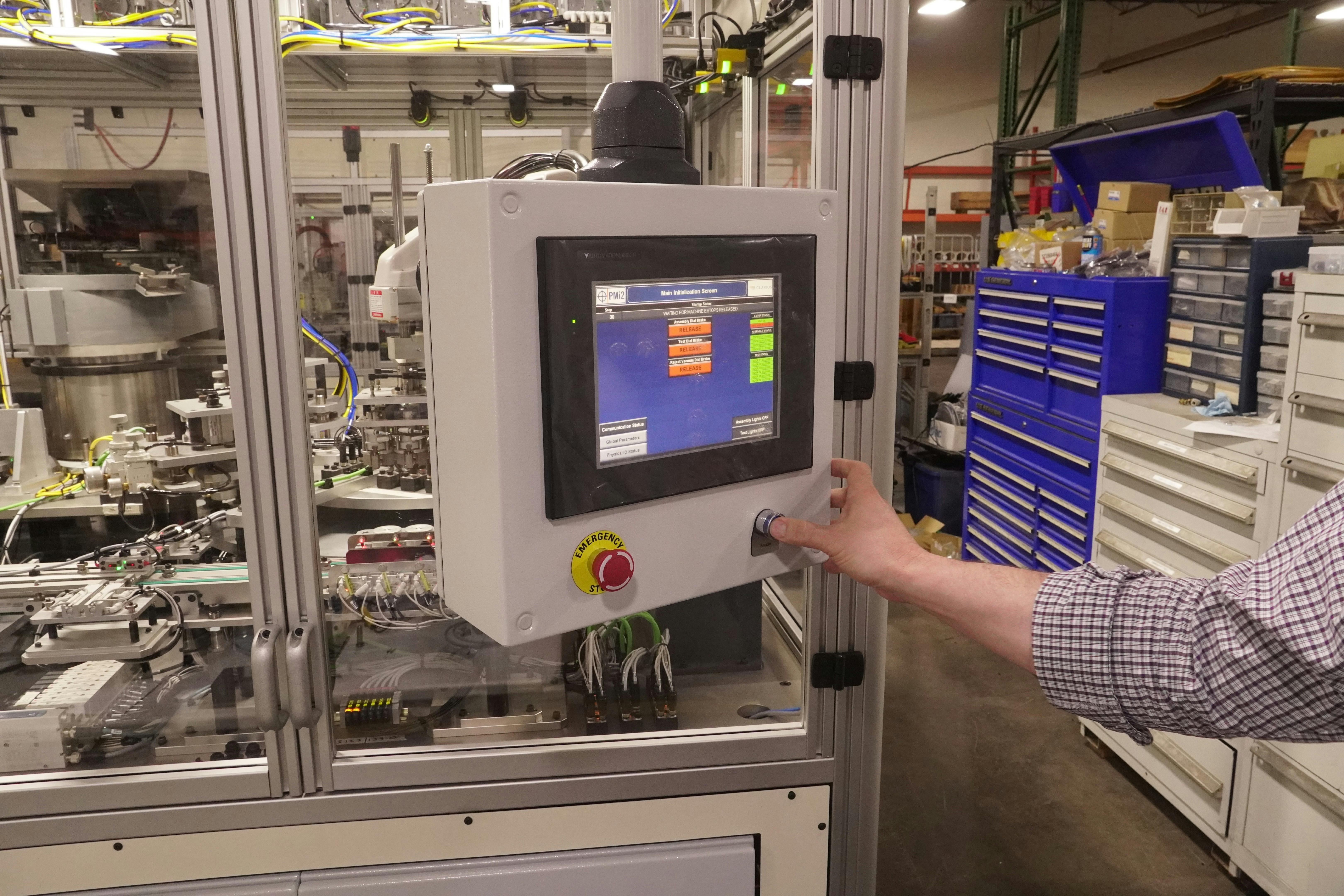 Standardized HMIs Streamline Custom Automation Equipment | Machine Design