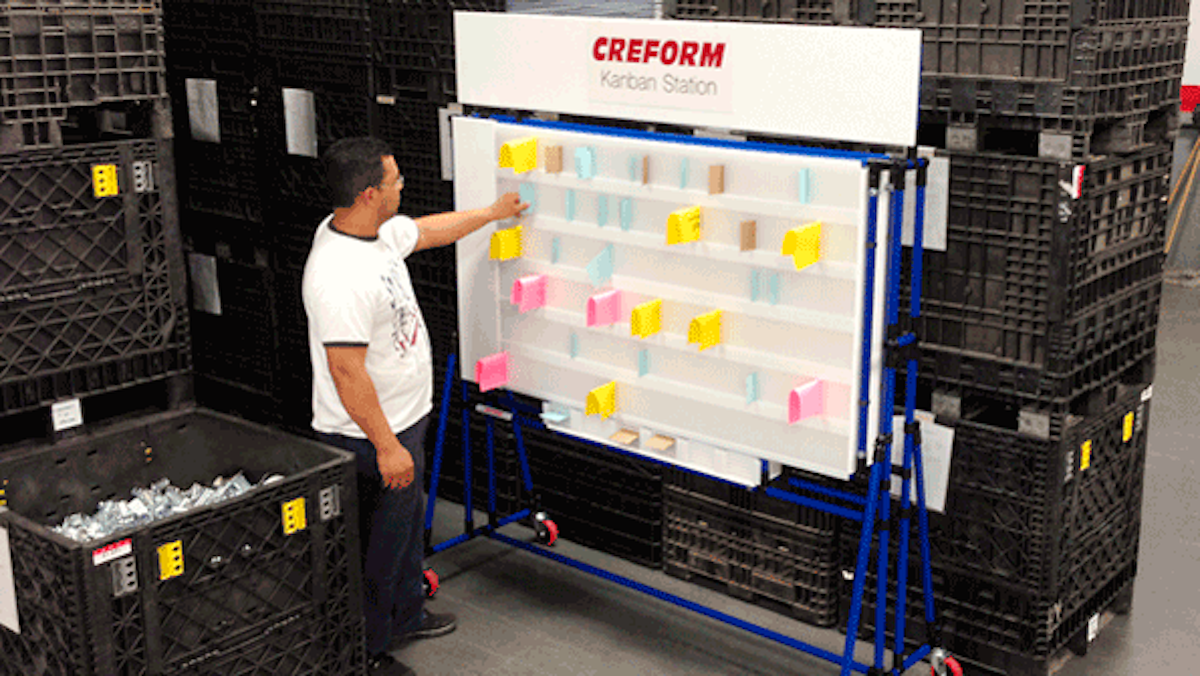 Mobile Kanban Station | Material Handling and Logistics