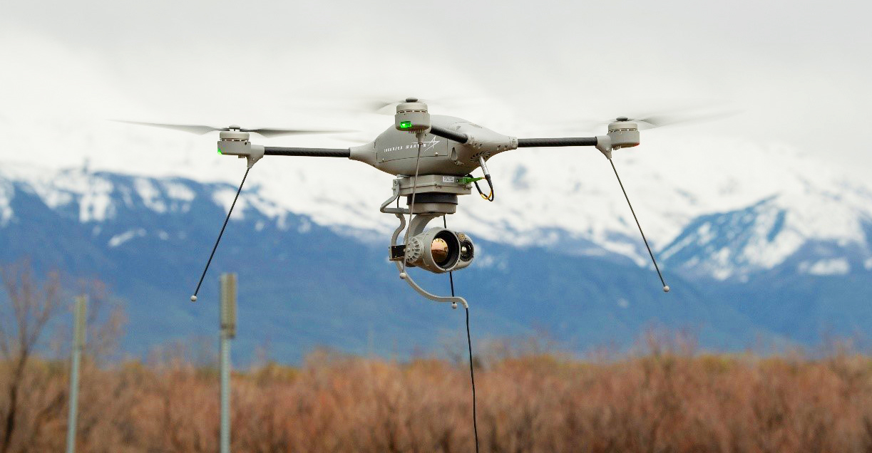 Compact UAS Goes Distance with Tether | Microwaves & RF