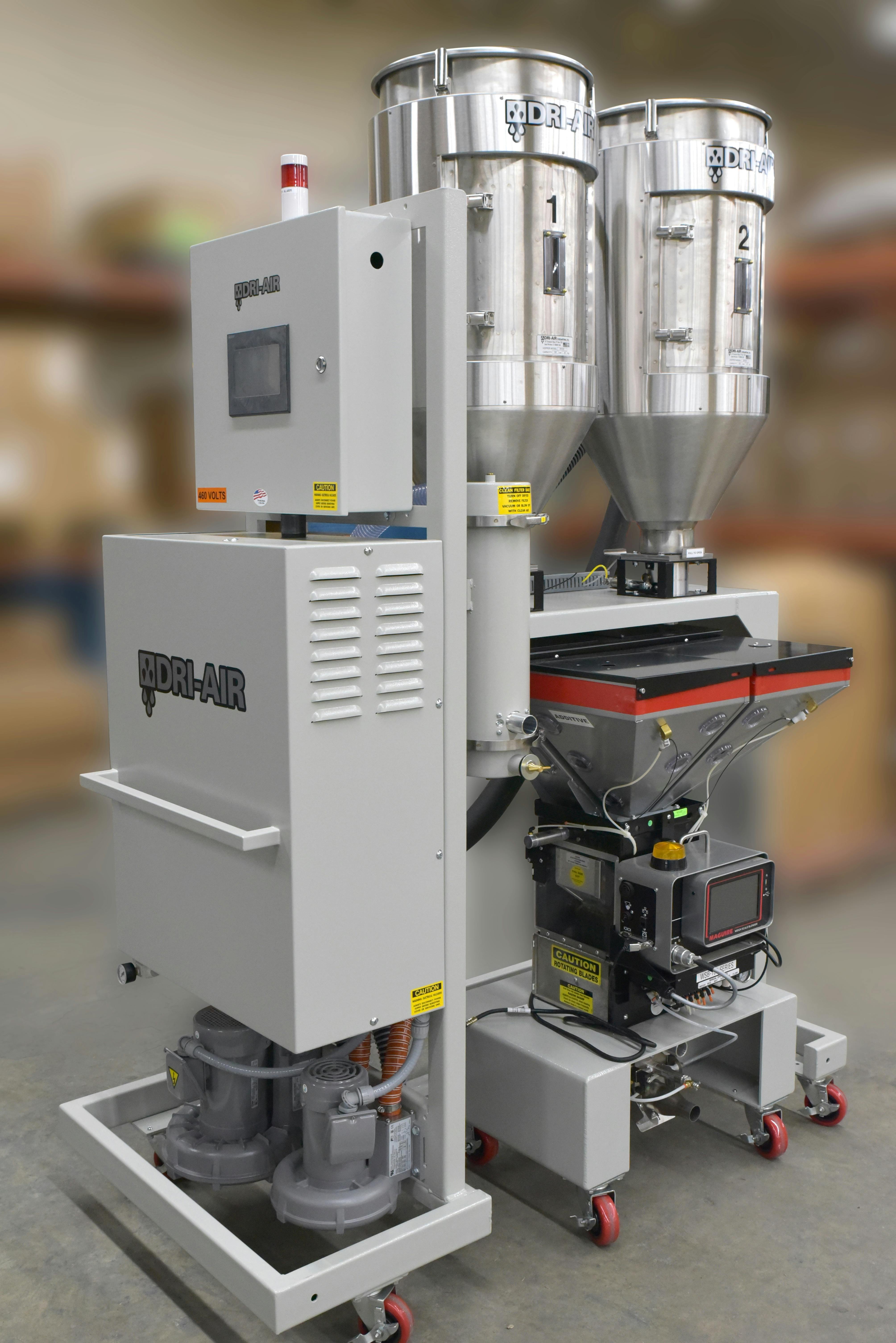 Dri-Air system offers on-demand drying and blending | Plastics ...