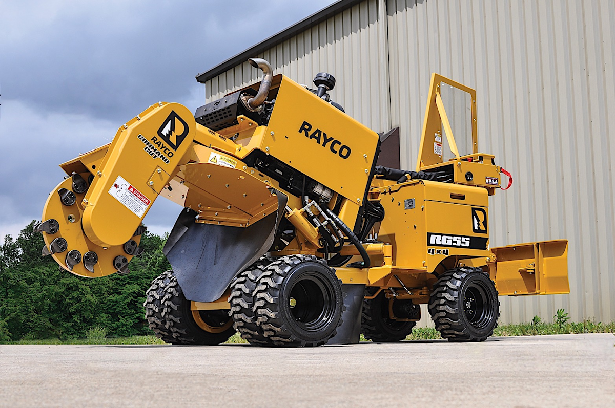 Product of the Week - Rayco RG55 stump cutter | Rental Equipment Register