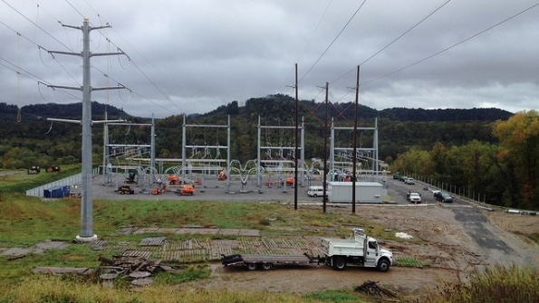 Work Continues on New FirstEnergy Transmission Line and Substation | T ...