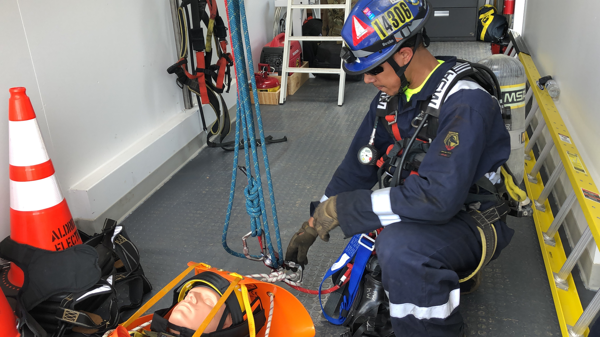 Aldridge Electric Offers Mobile Manhole Rescue Training | T&D World