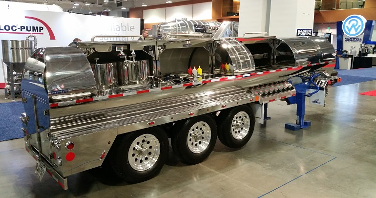 Tremcar's BBQ trailer turns heads at Tank Truck Week | Trailer Body ...