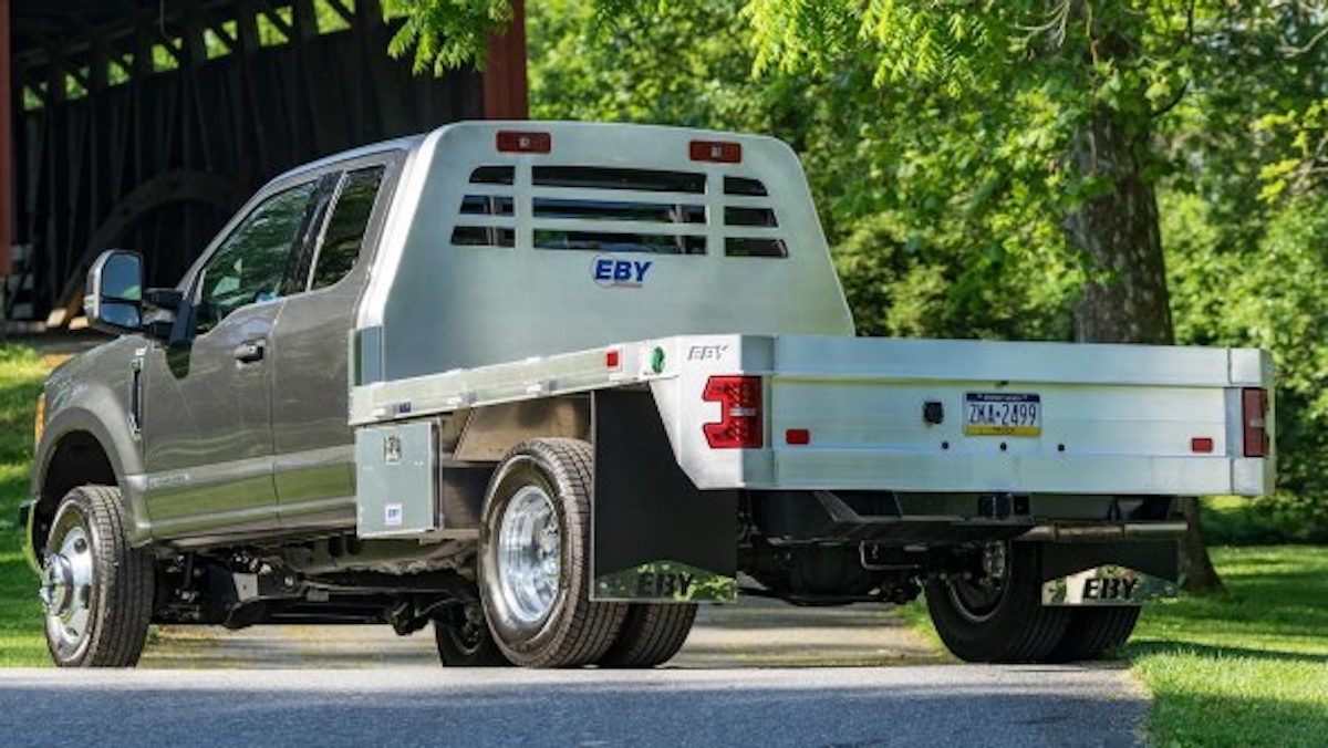 Eby Truck Bodies launches new aluminum flatbed towing body | Trailer ...