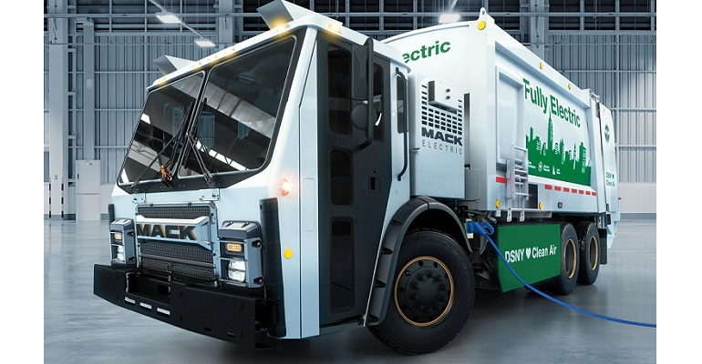 New York City's DSNY testing Mack’s new BEV refuse truck | Trailer Body ...